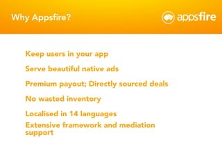 Appsfire publisher deck | PDF