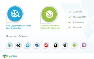 AppsFlyer Mobile App Tracking | Campaign & Engagement Analytics | PPT