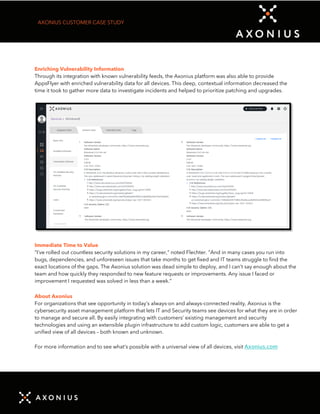 Axonius Case Study: AppsFlyer | PDF