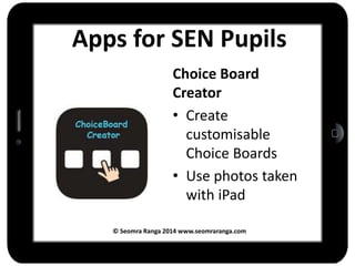 Apps for Pupils With Special Educational Needs (SEN) | PPT