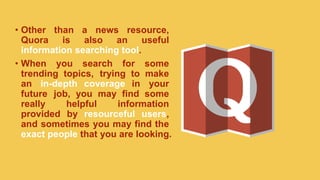 App sharing quora | PPT
