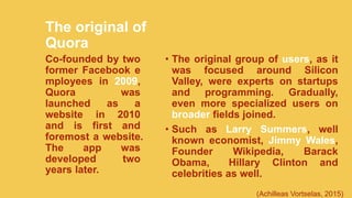 App sharing quora | PPT