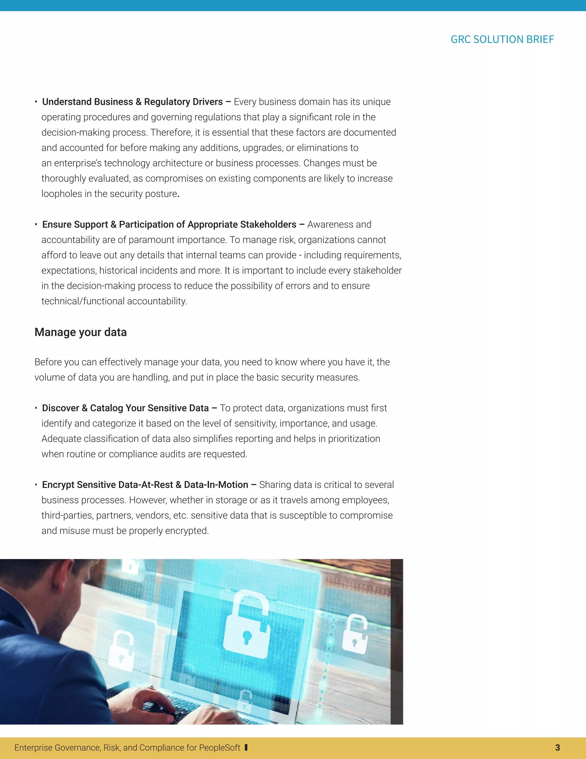 Enterprise GRC for PEoplesoft | PDF