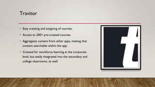 Apps in the classroom v2 | PPT
