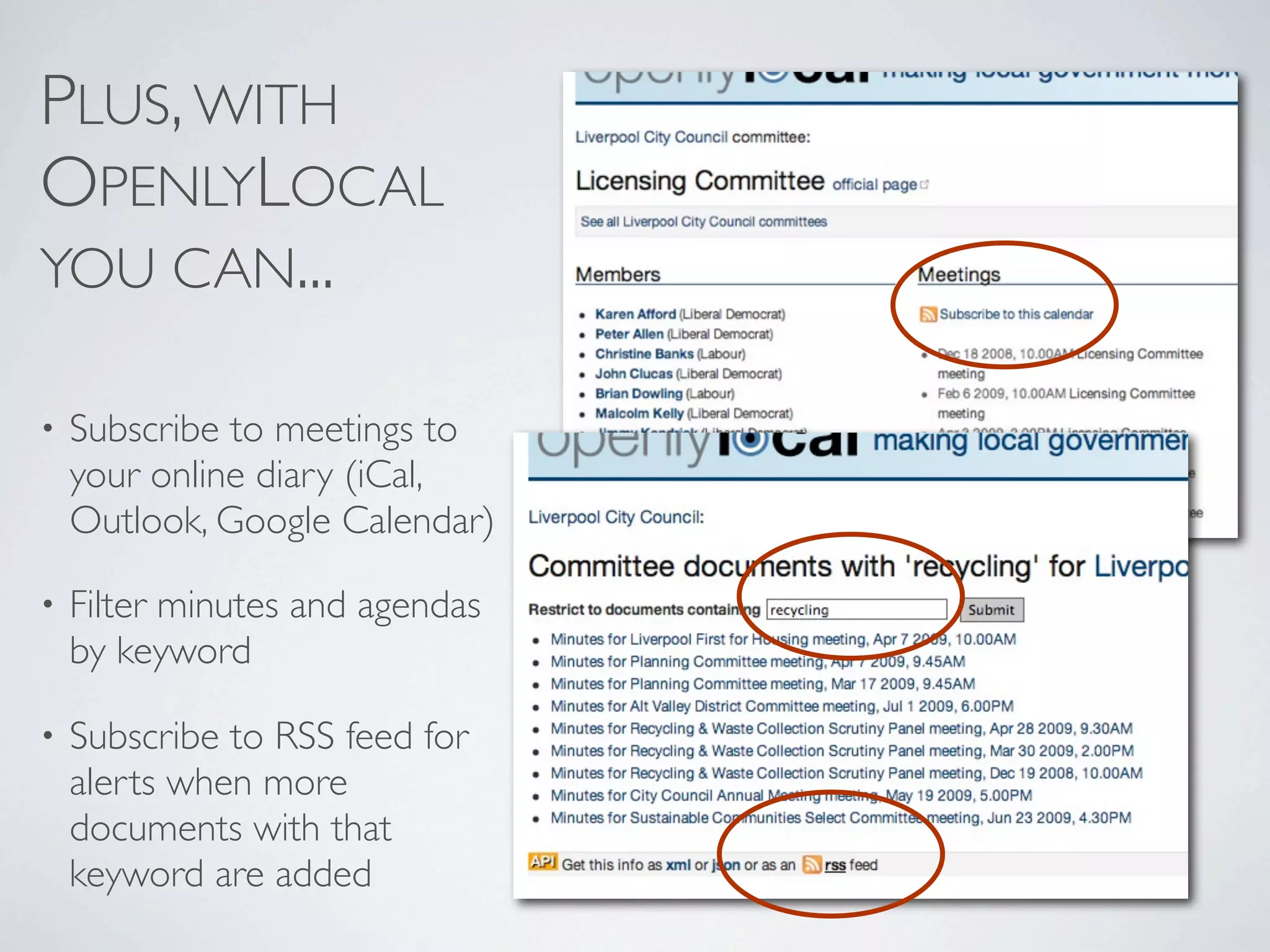 Opening up local government data: APPSI Presentation | PPT | Free Download