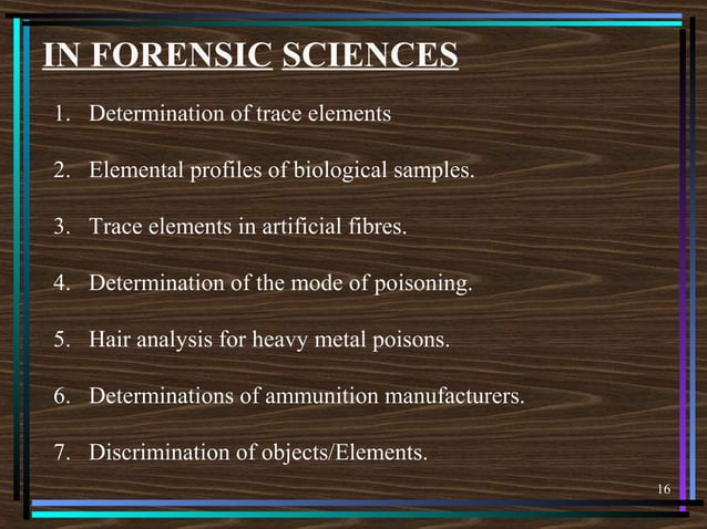 Applications of Atomic Absorption Spectrometry (AAS) | PPT | Chemistry ...