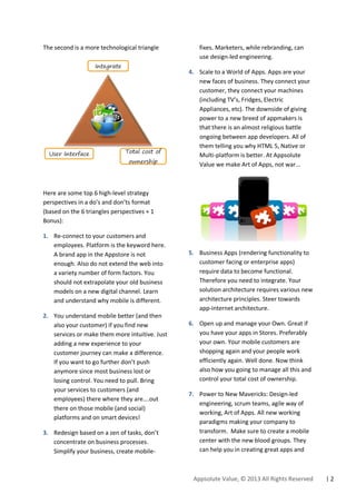 Appsolute Value_mobile_strategy_triangles | PDF