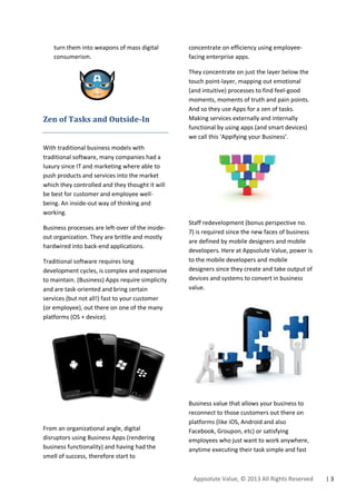 Appsolute Value_mobile_strategy_triangles | PDF