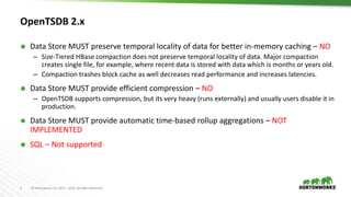 Time-Series Apache HBase | PPTX | Databases | Computer Software and Applications