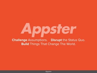 Appster Executive Briefing | PDF