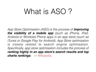 App Store Optimisation | PPT