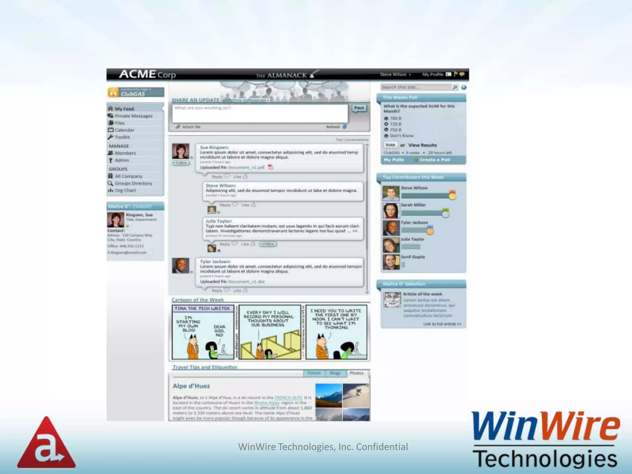 Appsworld - Mobilize your SharePoint with WinWire | PPT