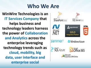 Appsworld - Mobilize your SharePoint with WinWire | PPT