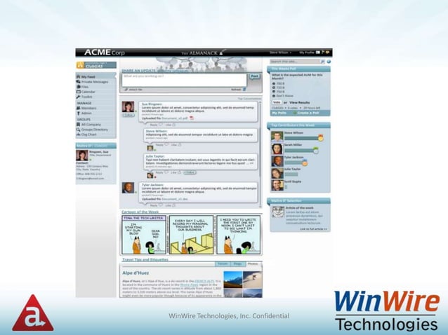 Appsworld - Mobilize your SharePoint with WinWire | PPT