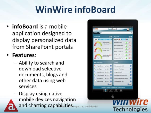 Appsworld - Mobilize your SharePoint with WinWire | PPT