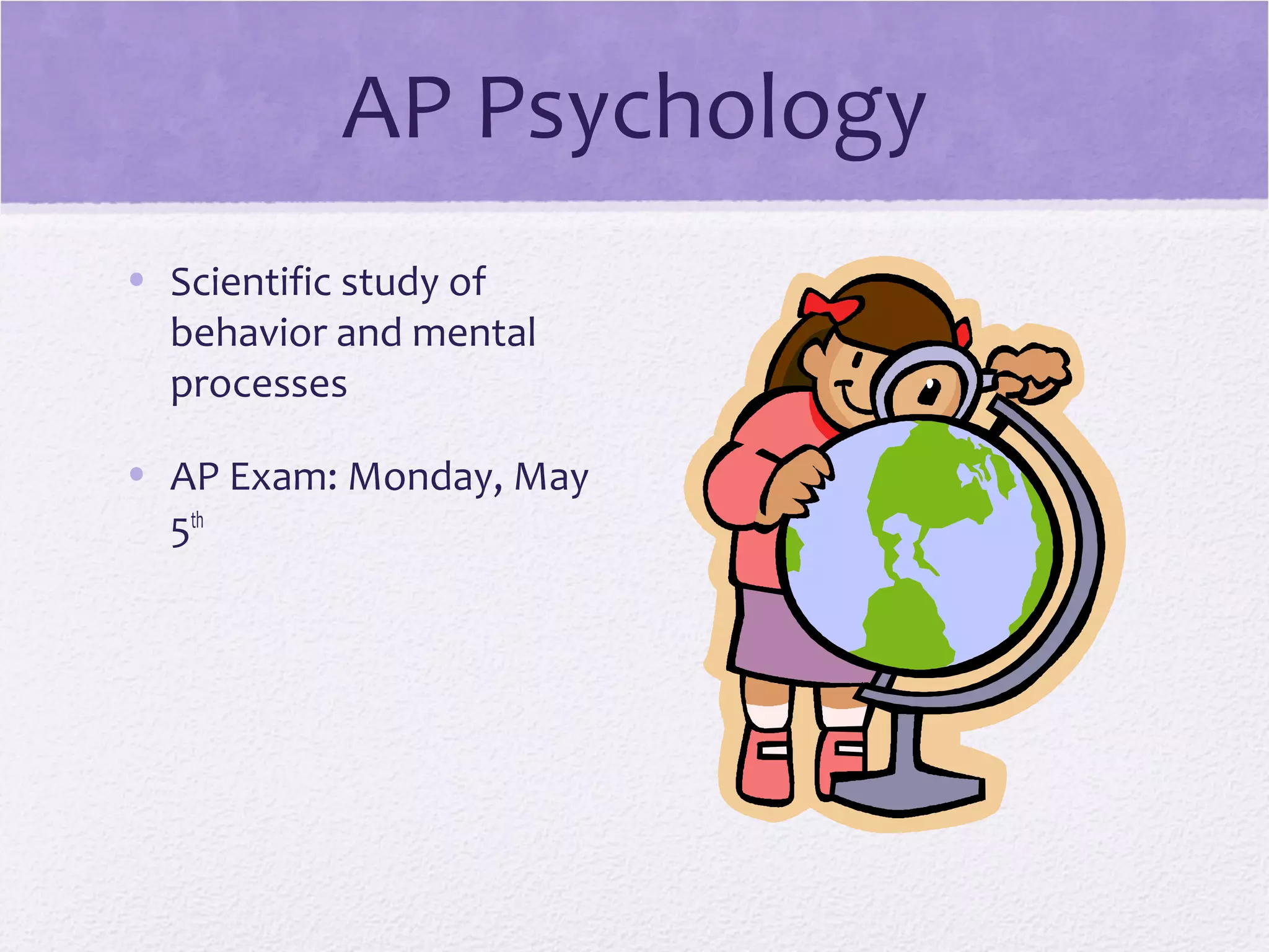 Ap psych curriculum night | PPT