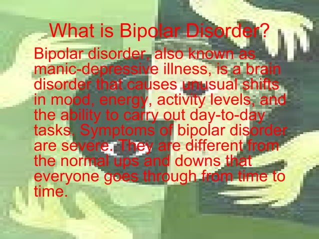 Ap Psych Final Bipolar Disorder | PPT