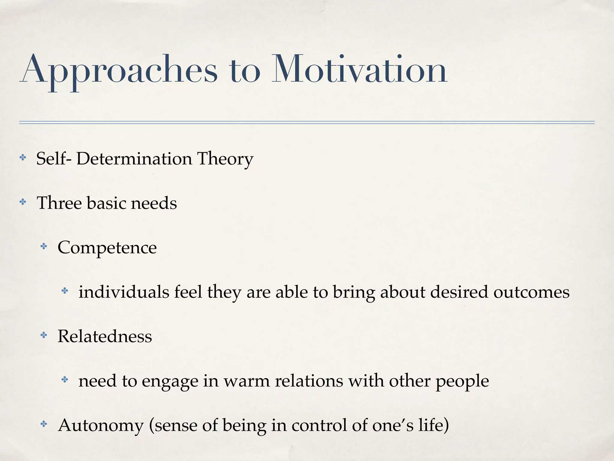 Ap psych motivation | PPT