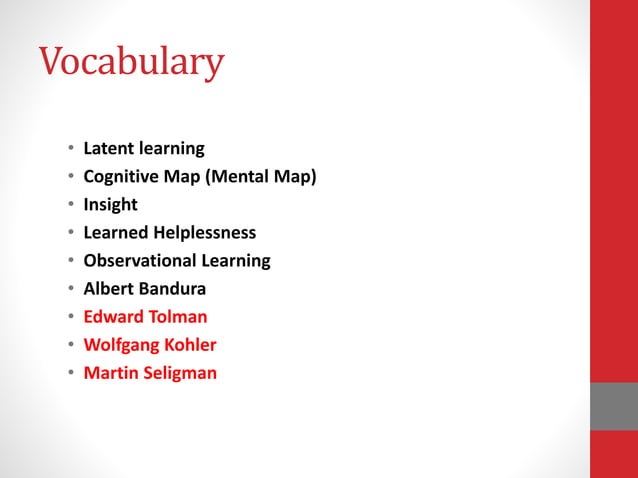 Ap psychology learning power point | PPTX