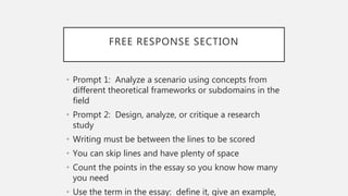 AP Psychology Exam Information - 2018 | PPT
