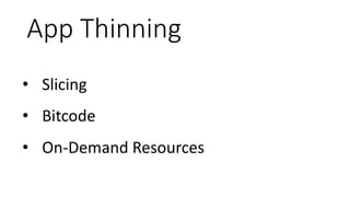 RDSDataSource: App Thinning | PPT