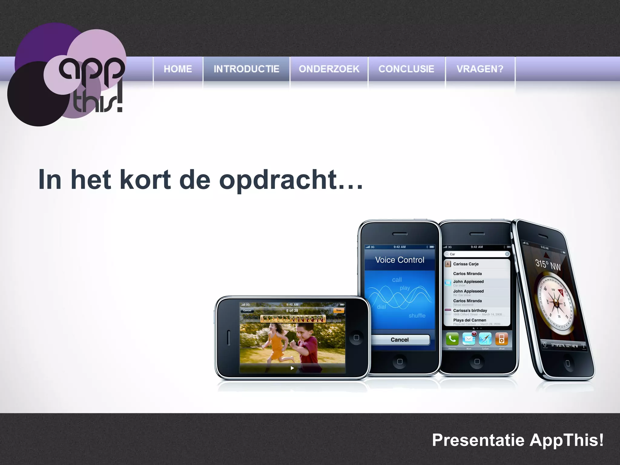 Appthis! concept presentatie | PPT