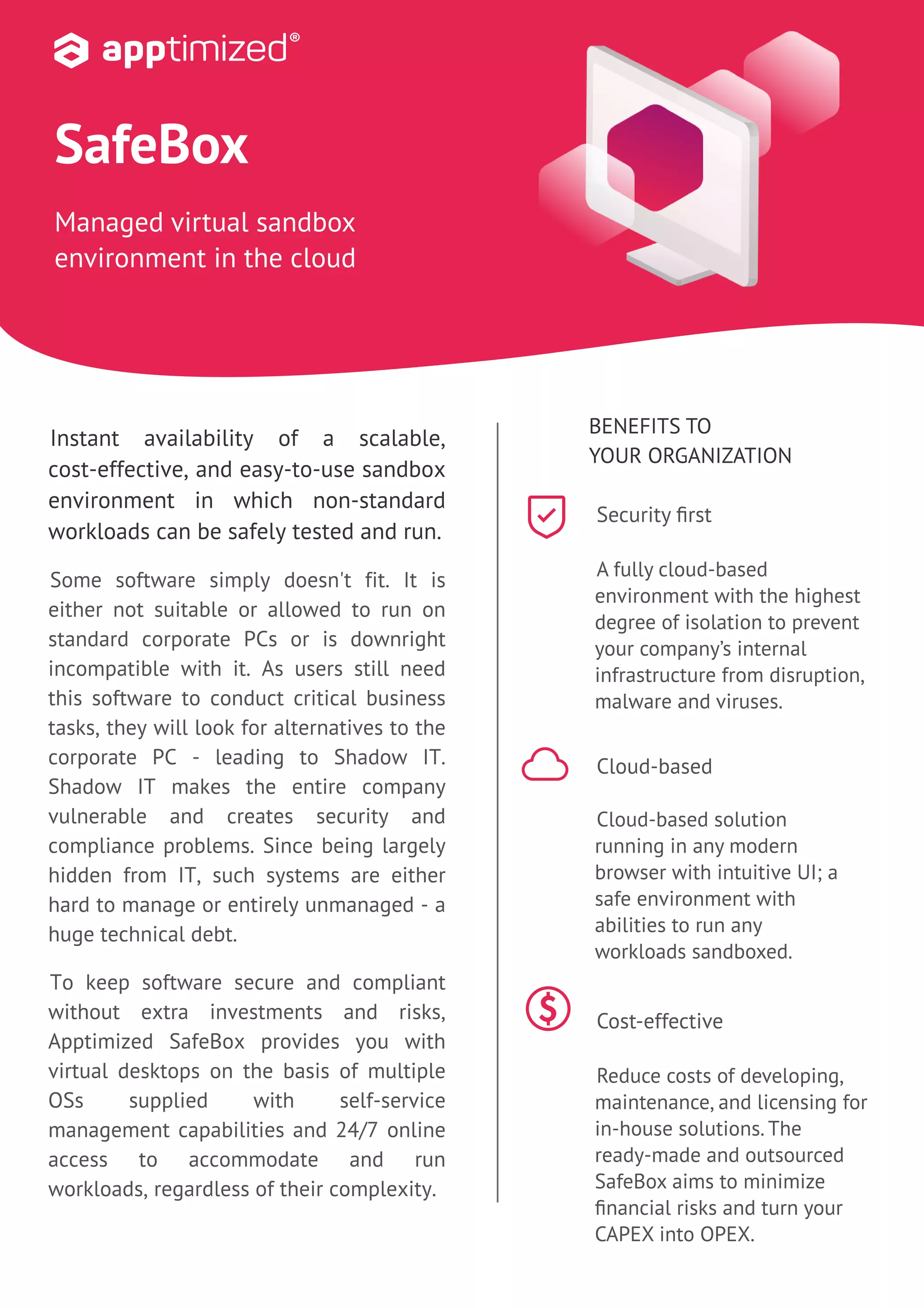 Apptimized SafeBox | PDF