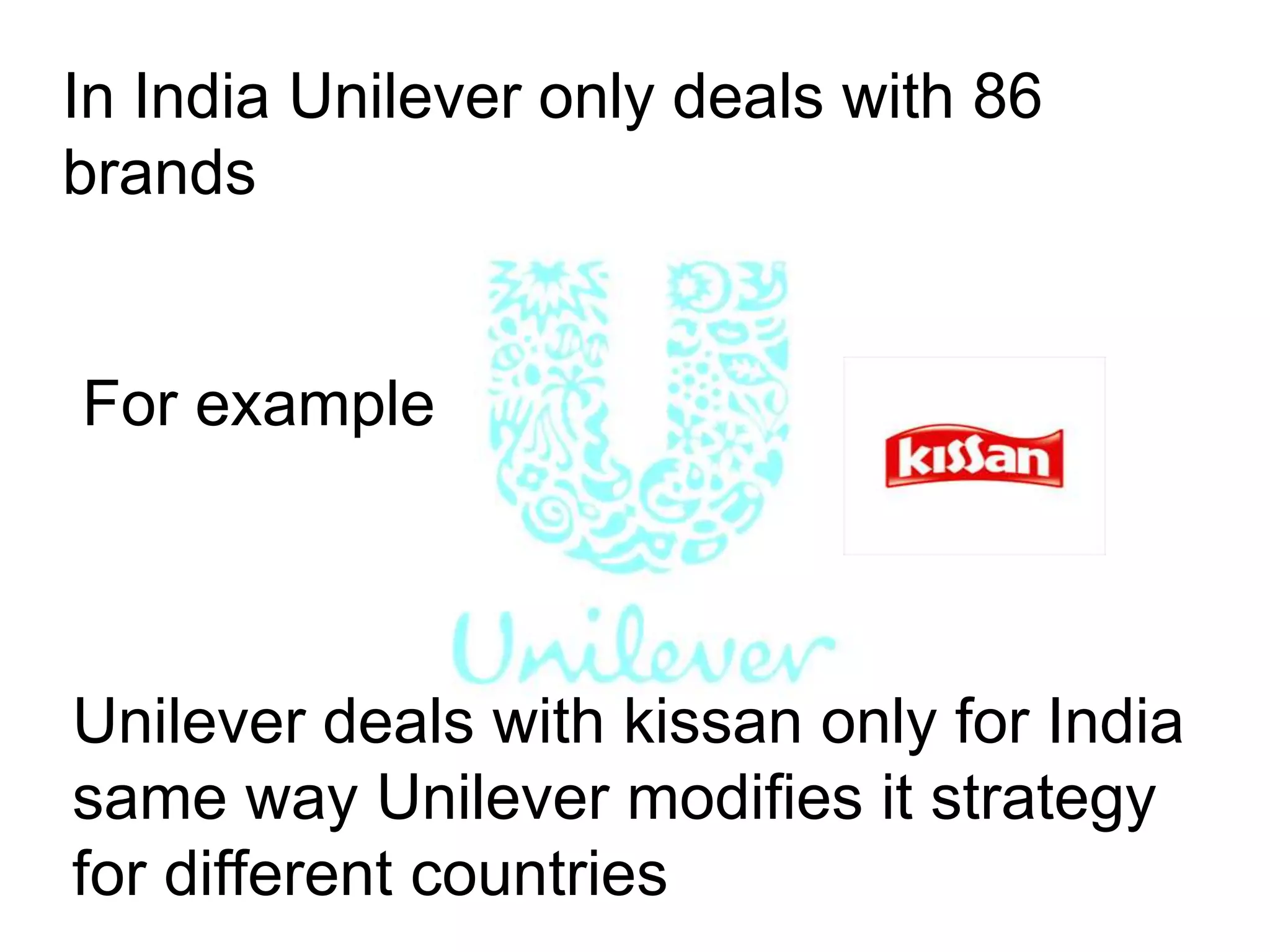 All about unilever strategies , competition, S W O T by Jassdeep Chawla ...