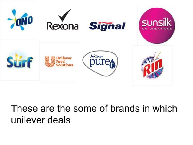 All about unilever strategies , competition, S W O T by Jassdeep Chawla ...