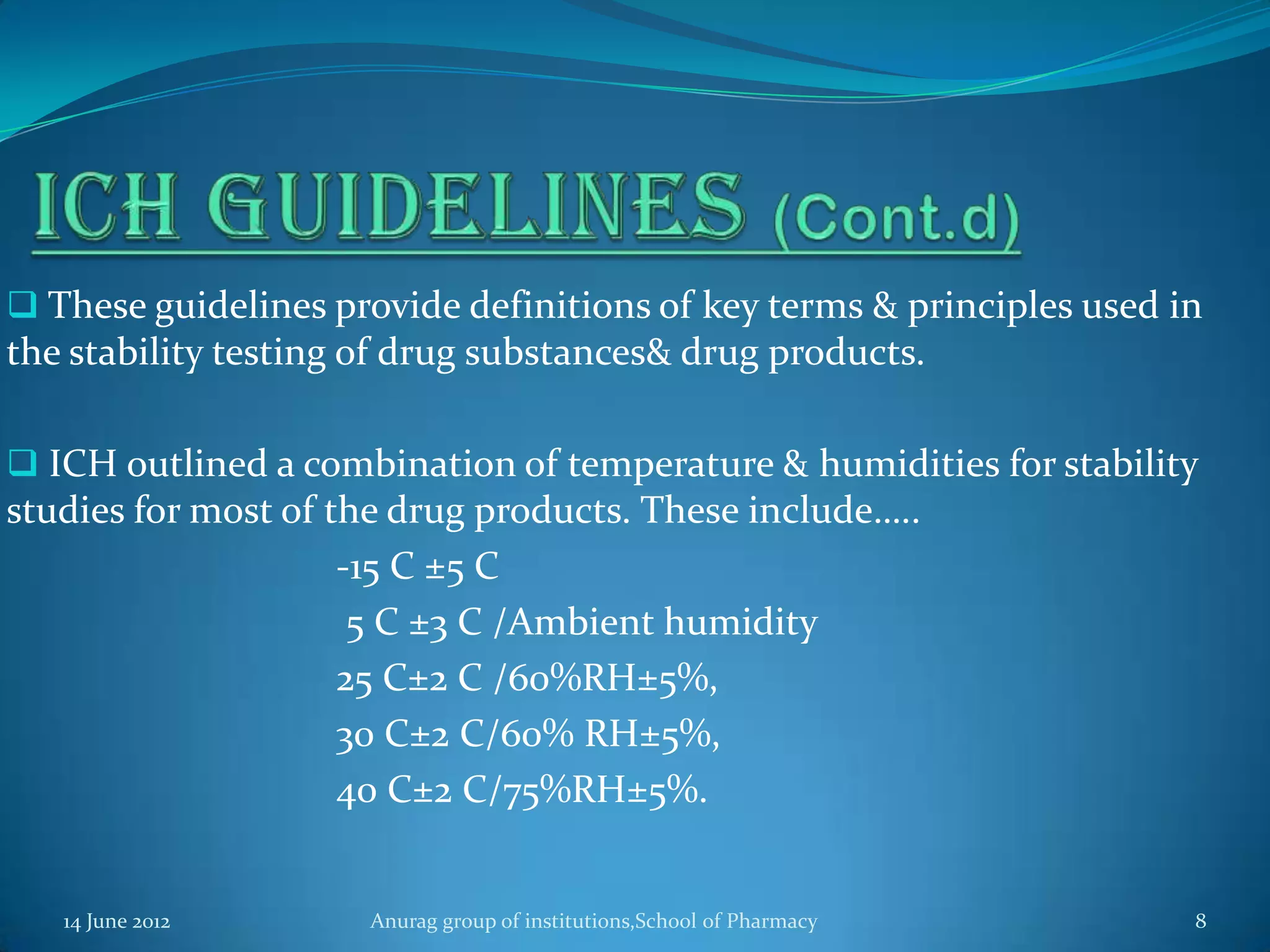 A ppt on accelerated stability studies | PPTX