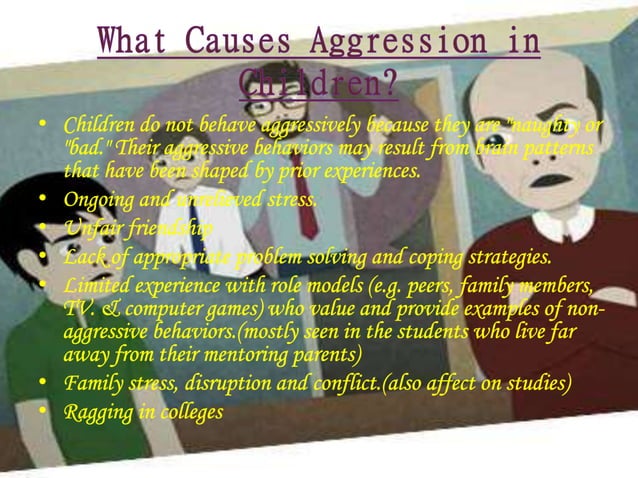 AGRESSIVENESS IN STUDENTS | PPT