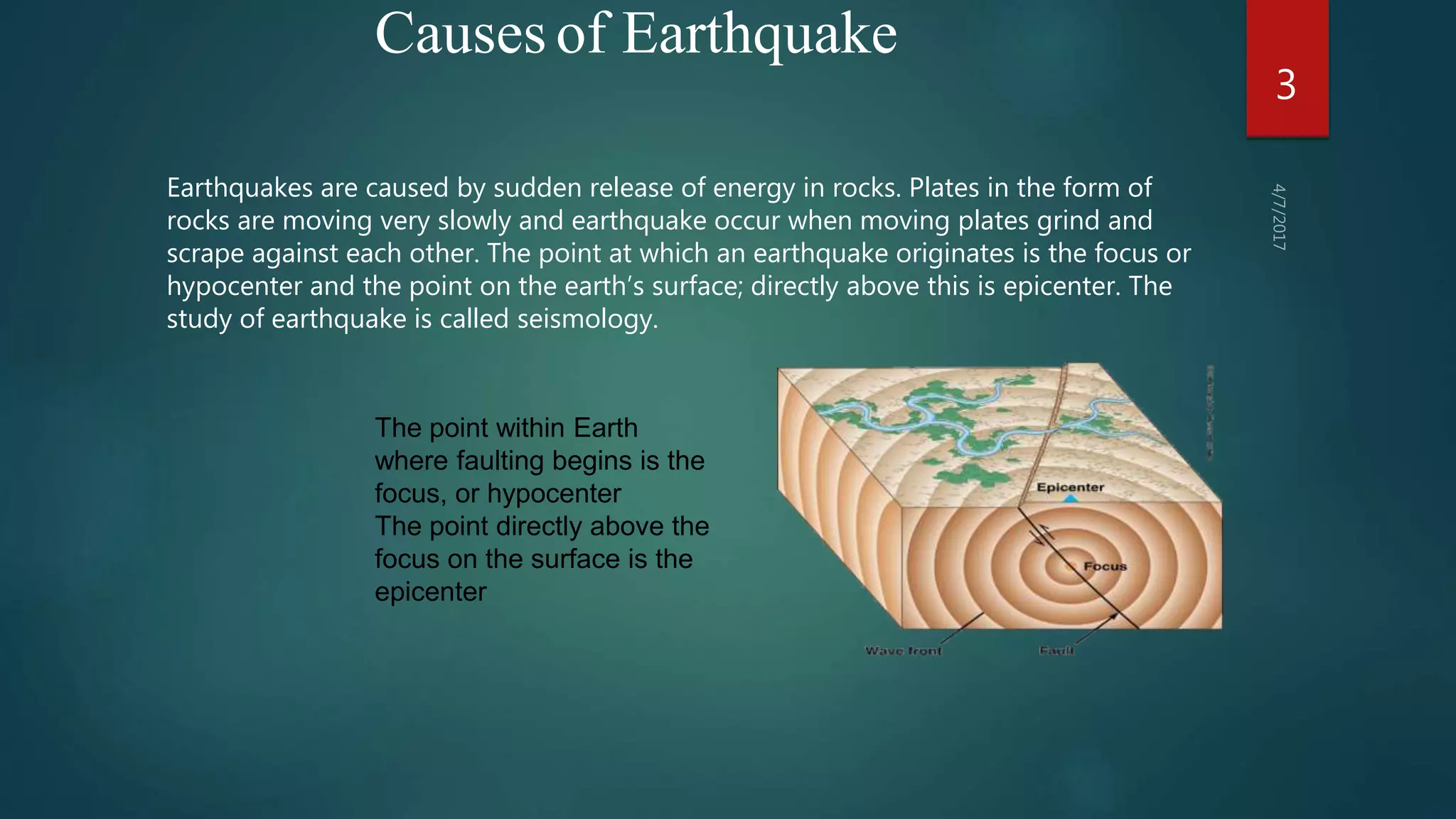 A ppt on earthquake & management umang | PPT