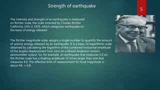 A ppt on earthquake & management umang | PPT