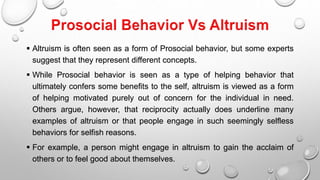 Prosocial Behavior | PPTX