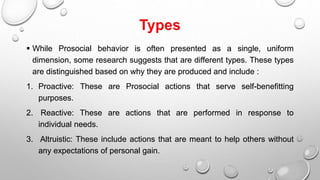 Prosocial Behavior | PPTX