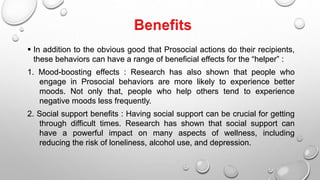 Prosocial Behavior | PPTX