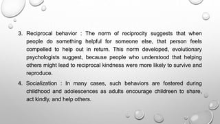 Prosocial Behavior | PPT