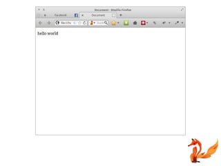 Firefox OS Application Development | PPT