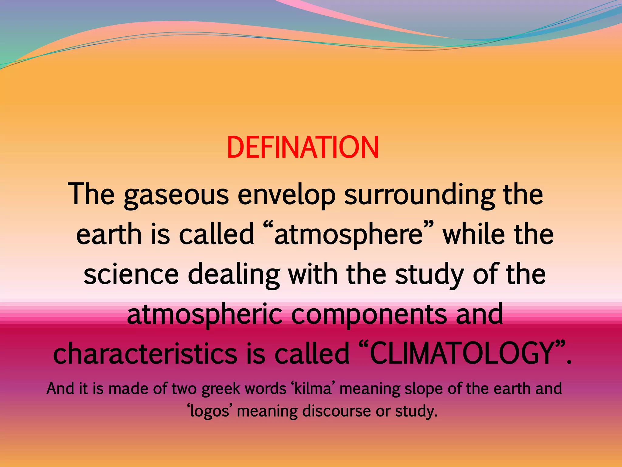 climatology | PPT