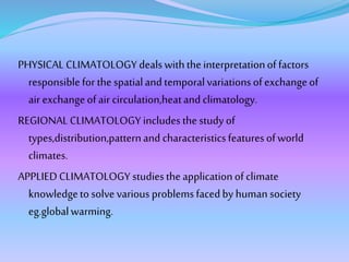 climatology | PPT