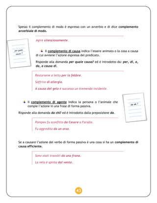 Appunti di grammatica italiana | PDF