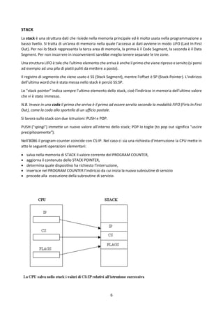 Appunti interrupt 8086 | PDF
