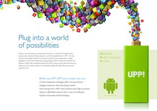 App Upp Brochure | PPT