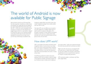 App Upp Brochure | PPT