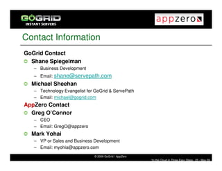 AppZero & GoGrid: Moving Windows Server Apps to Cloud in 3 Easy Steps | PDF