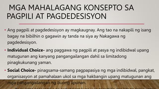 Araling Panlipunan Grade 9- Ekonomiks ppt | PPTX