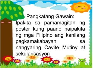 Secularization and mutiny in the Philippines | PPT
