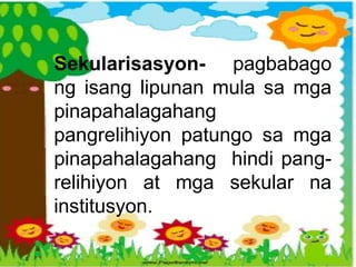 Secularization and mutiny in the Philippines | PPT