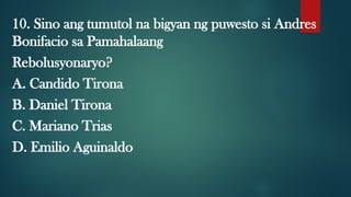 AP Q1 W3 Mga Mahahalagang Kaganapan sa Panahon ng Himagsikang Pilipino.ppt