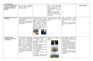 ARALING PANLIPUNA GRADE THREE Q1 WEEK4.... | DOC